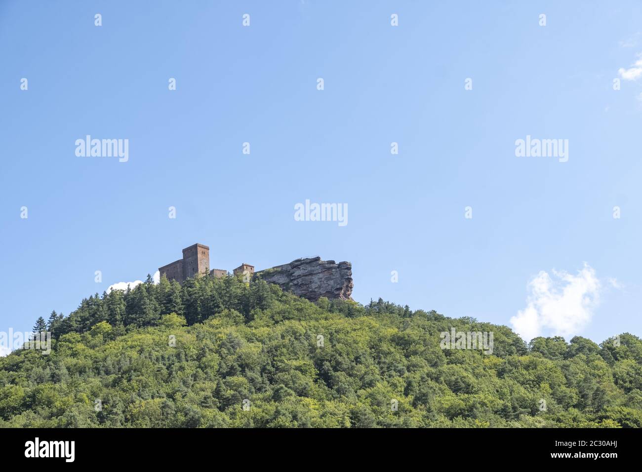 Le Château de Trifels Photo Stock - Alamy