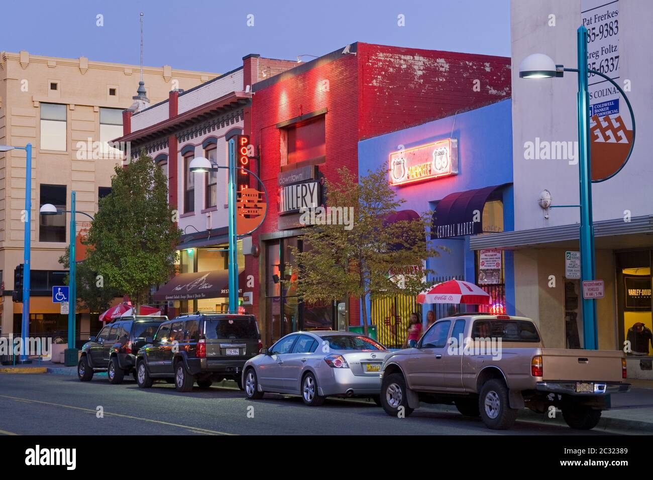 Avenue centrale albuquerque Banque de photographies et d’images à haute ...