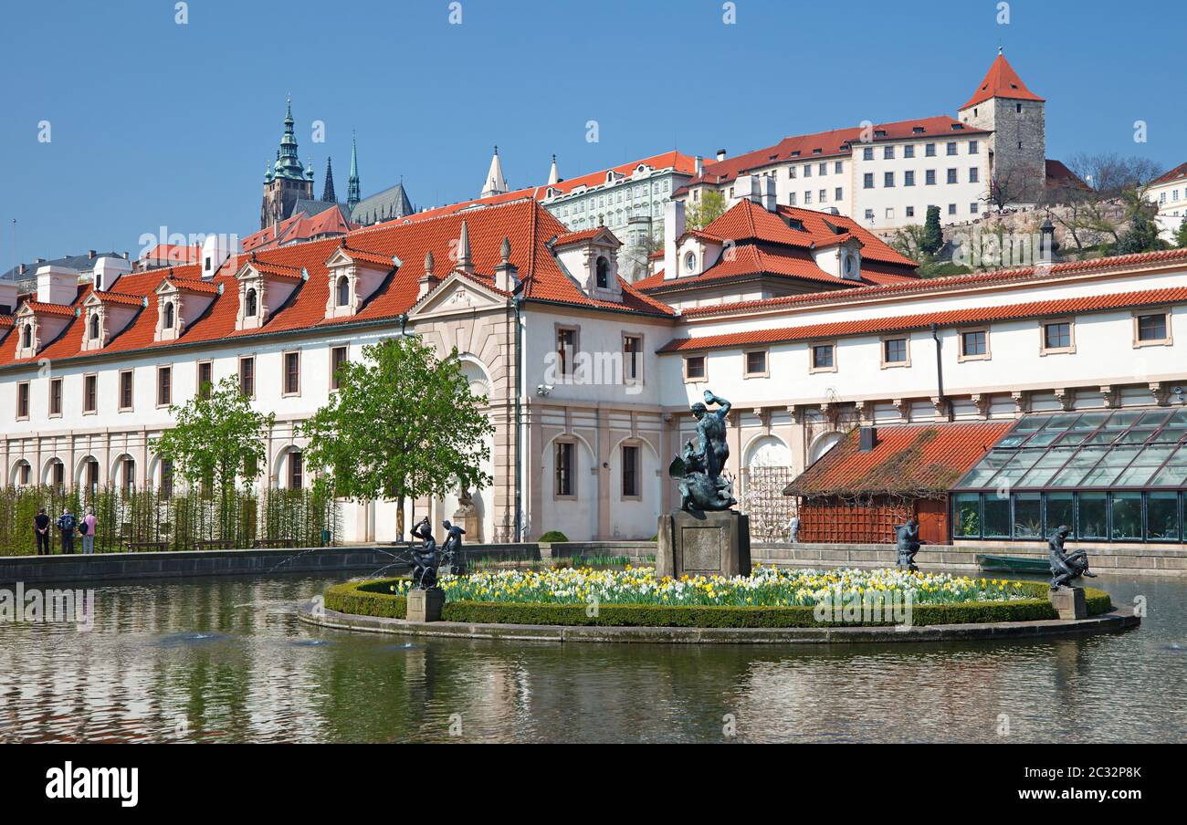Prague du palais wallenstein Banque de photographies et d’images à ...