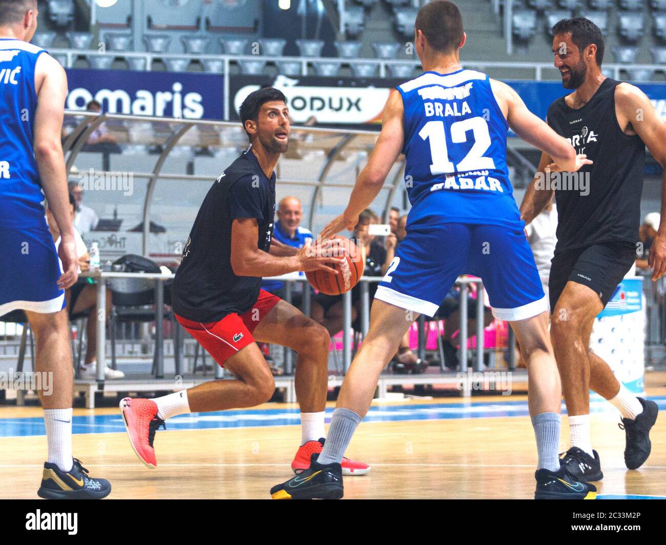 Joueurs de basket croates Banque de photographies et d’images à haute ...