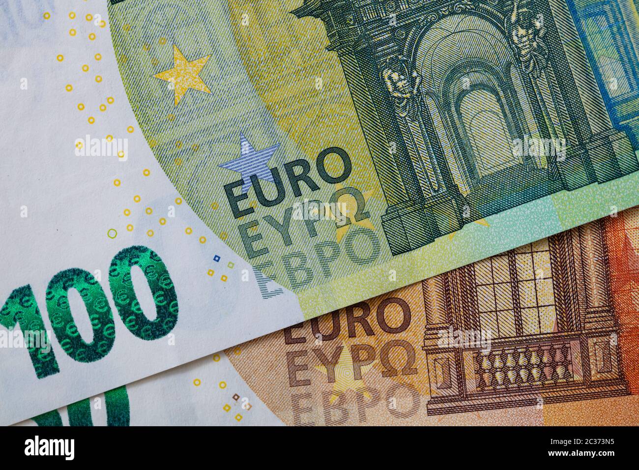 50 euro note hologram euro Banque de photographies et d’images à haute ...