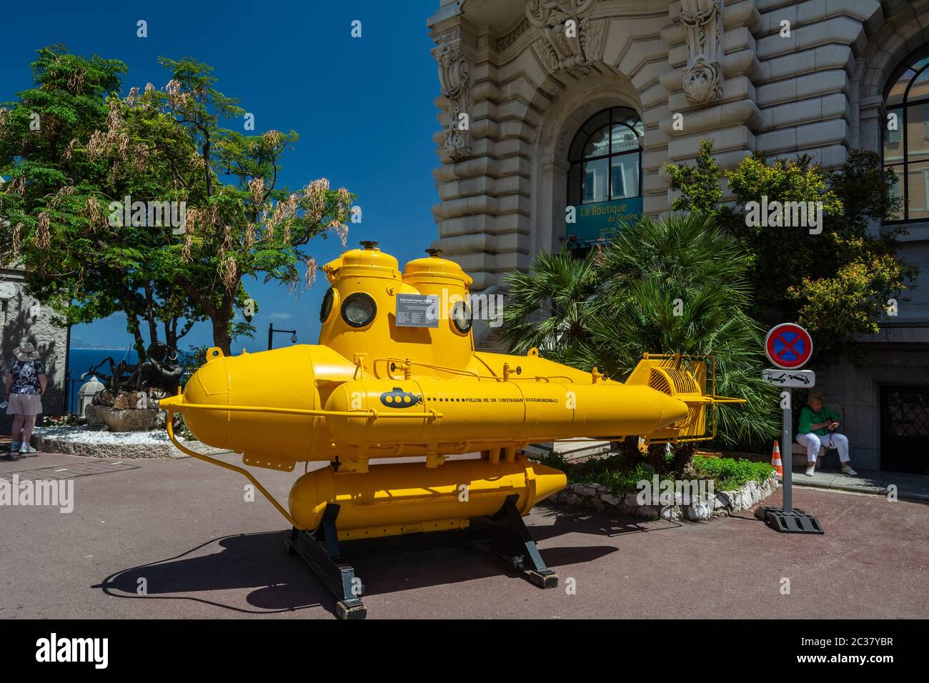 Oceanographic museum monaco submarine Banque de photographies et d ...