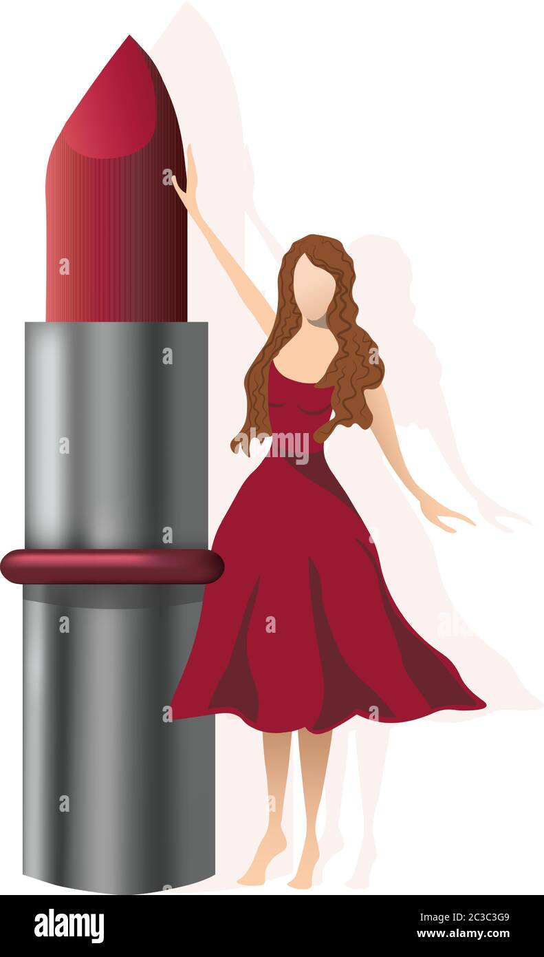 Jeune femme blonde devant un miroir Banque d'images détourées - Alamy