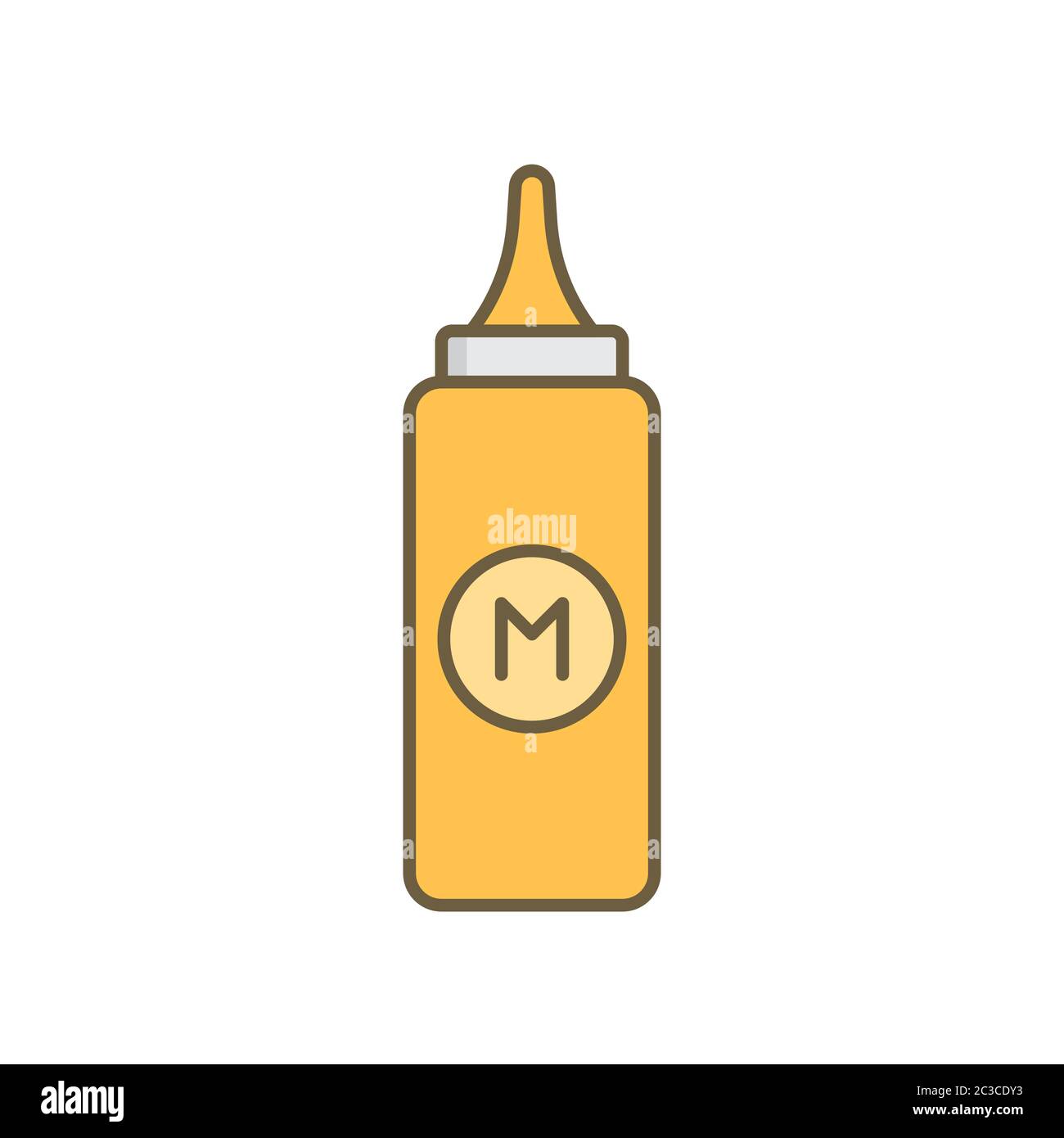 Mayonnaise jar mayo Banque d'images vectorielles - Alamy