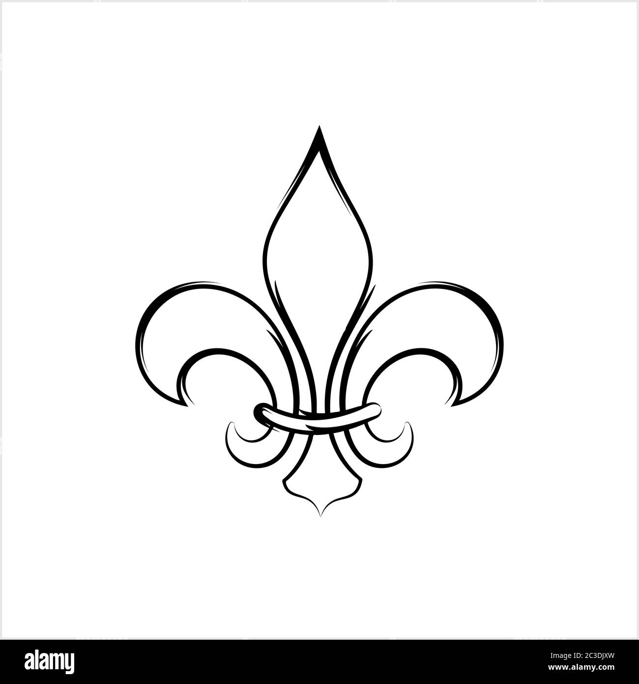Stylized Lily Banque d'image et photos - Alamy
