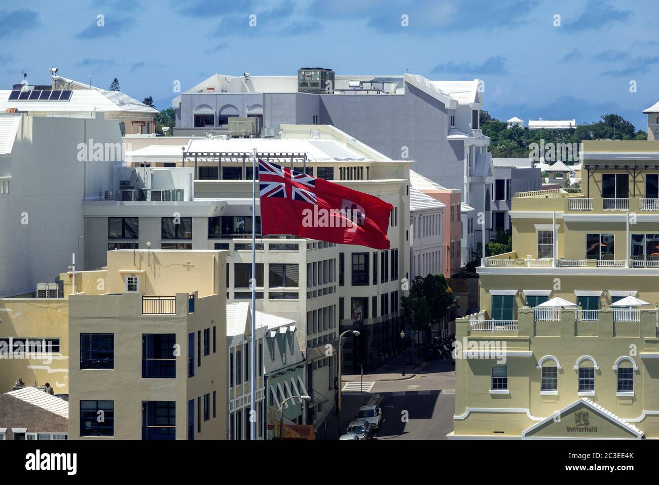 Drapeau ville architecture Banque de photographies et d’images à haute ...