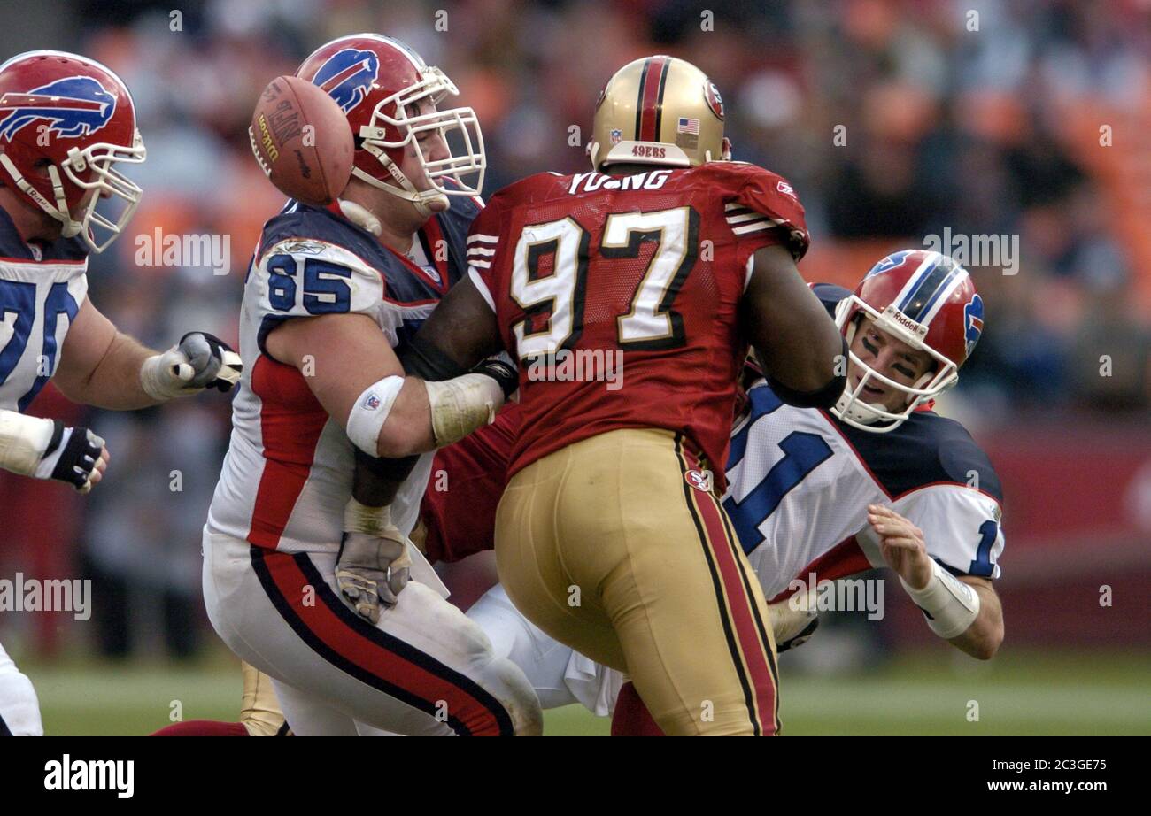 San Francisco, États-Unis. 26 décembre 2004. Le quarterback des Buffalo ...