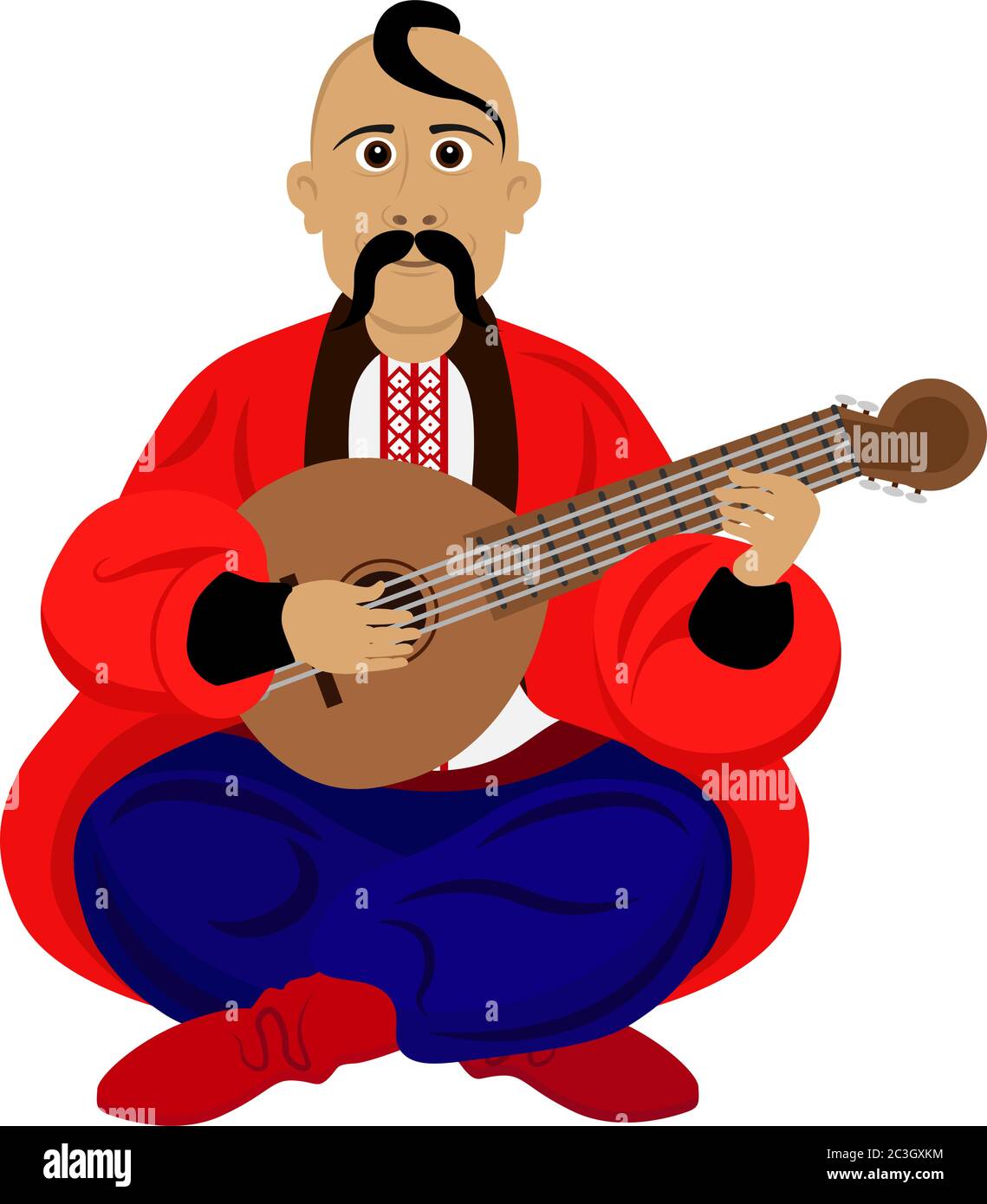 Le barde national Banque d'images vectorielles - Alamy