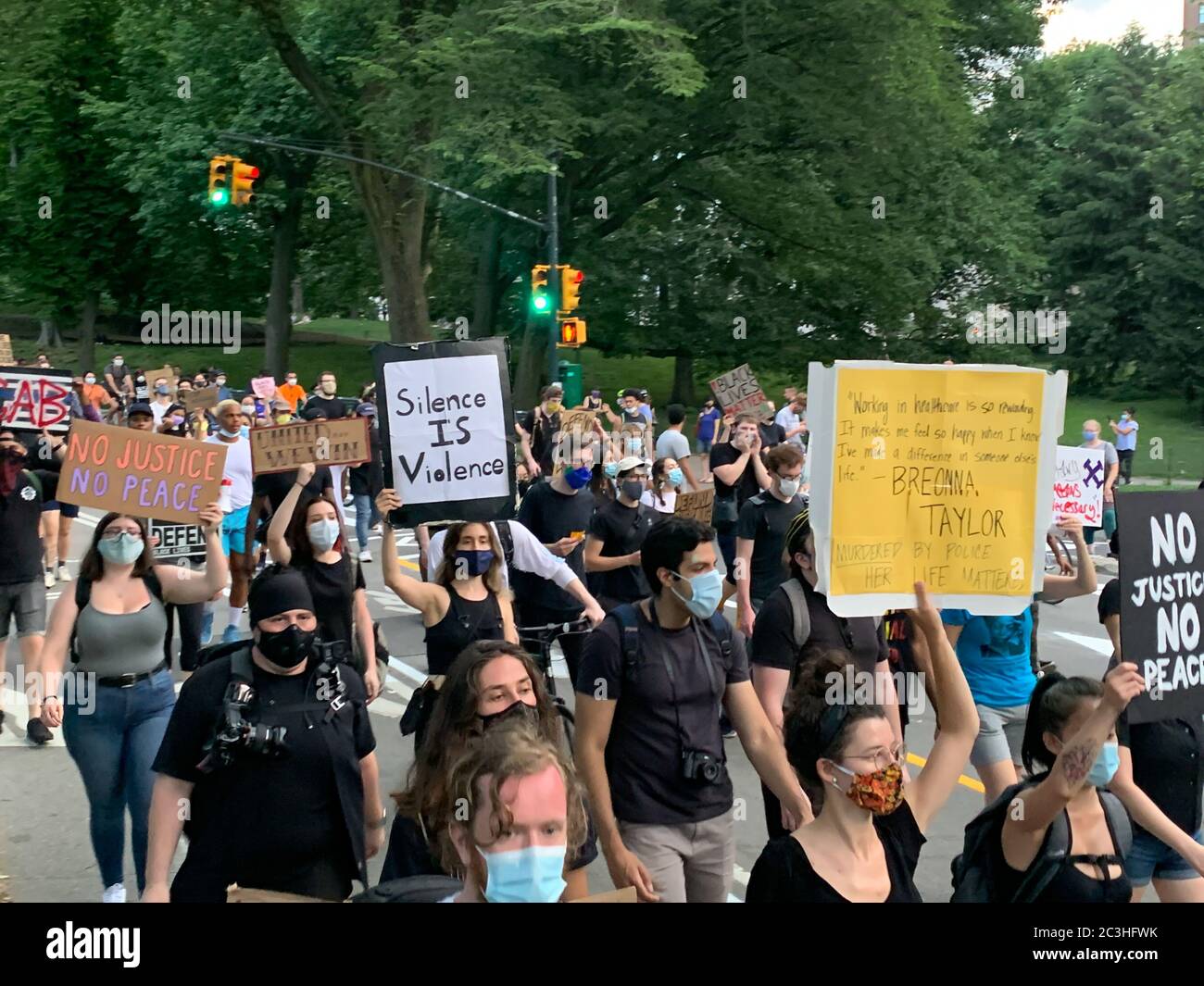 19 juin 2020, New York, New York, États-Unis : (NOUVEAU) manifestation ...