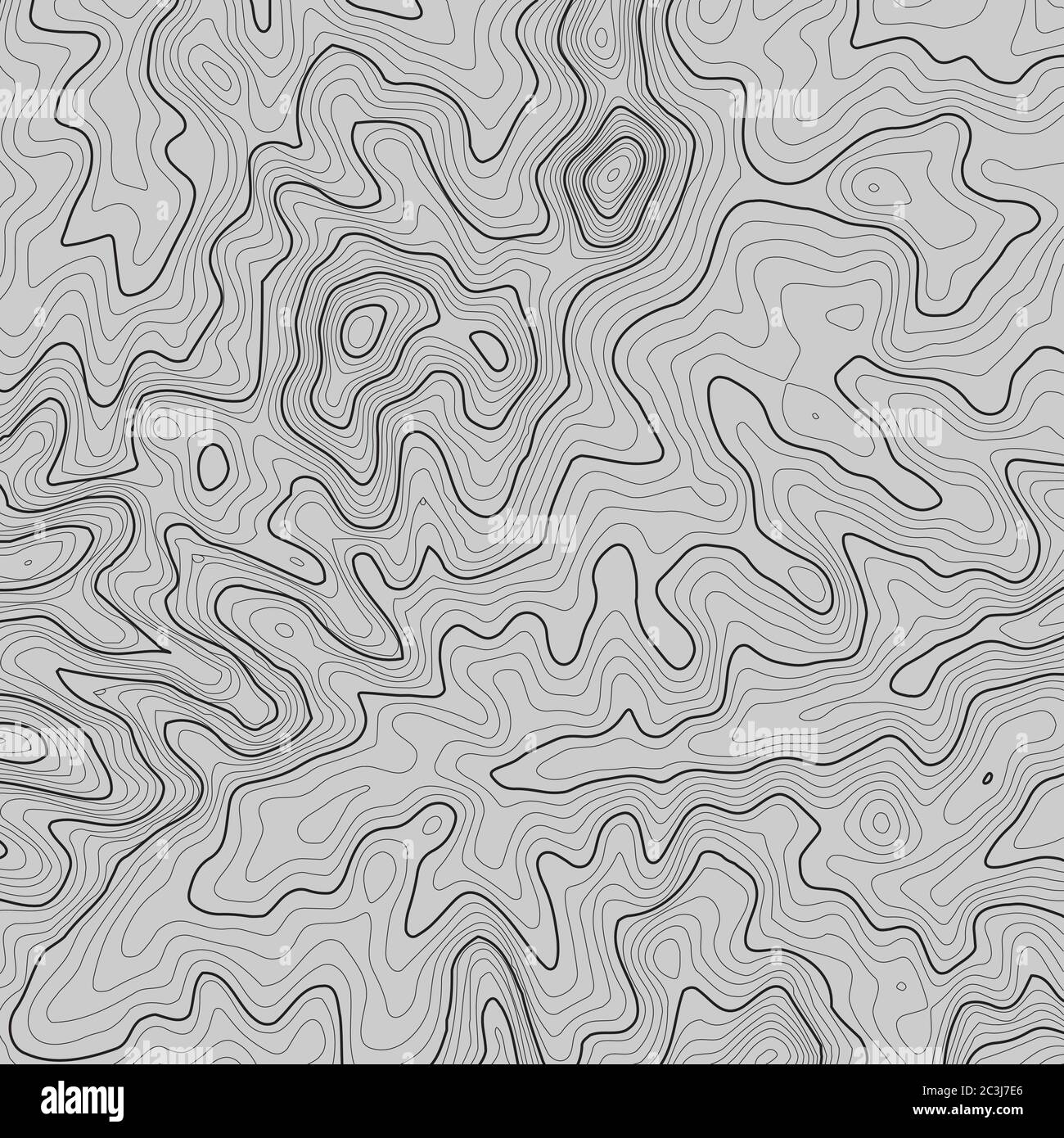 Fond de carte topographique avec espace à copier . Ligne topographie ...