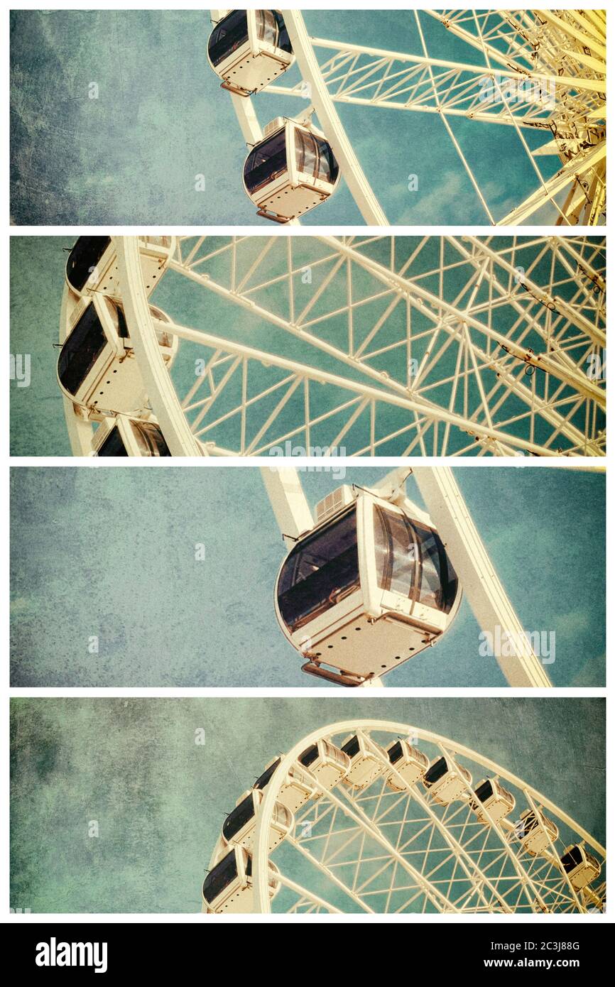 Cabine de grande roue Banque d'images détourées - Alamy