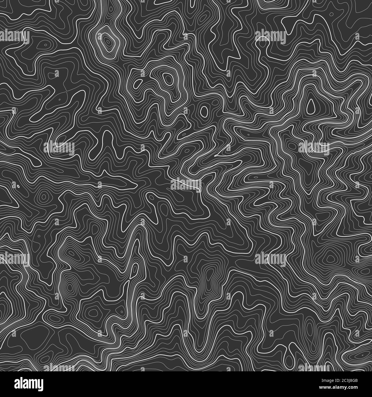 Fond de carte topographique avec espace à copier . Ligne topographie ...