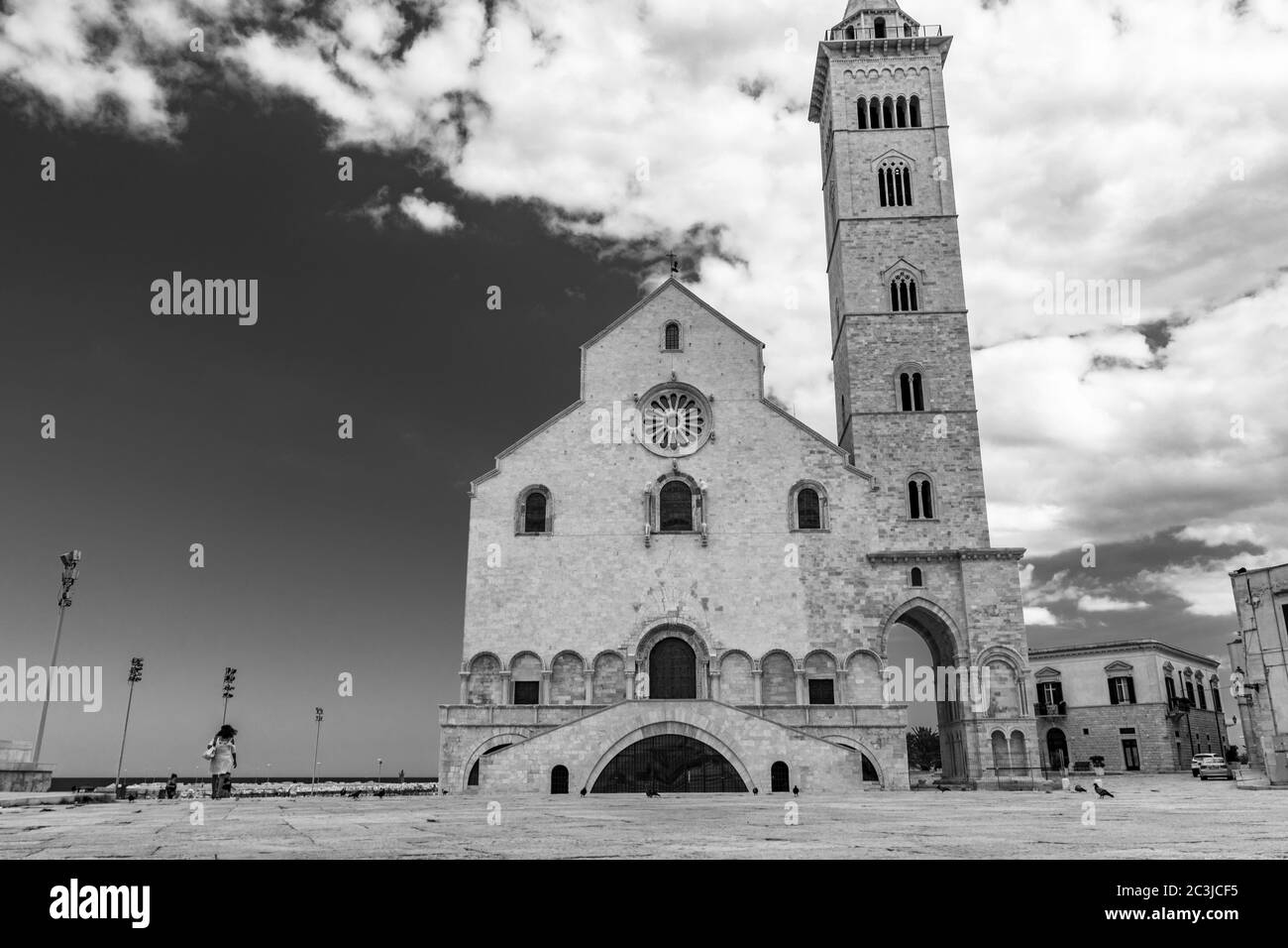 La magnifique basilique romane de la cathédrale de San Nicola ...