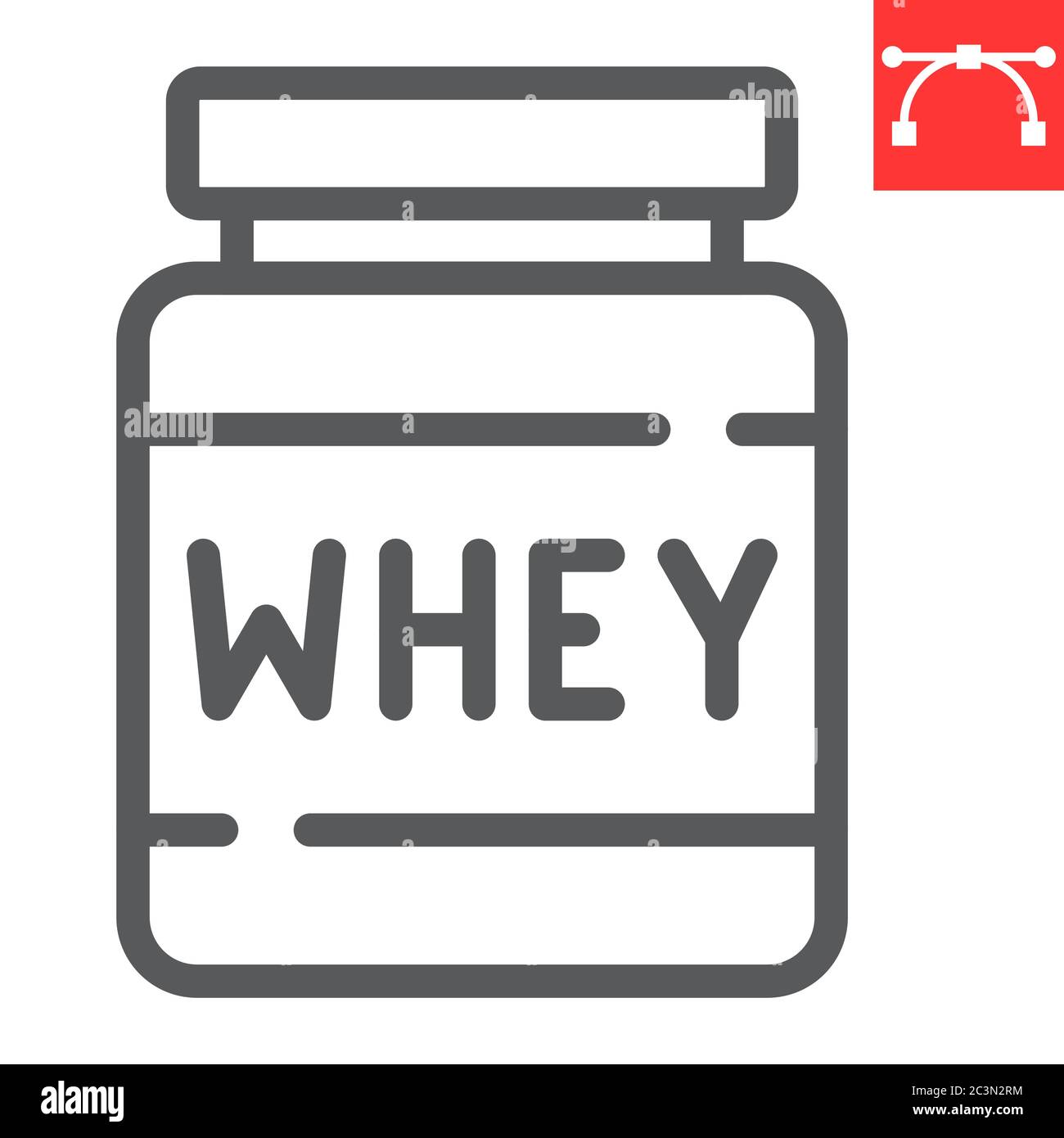 Protein pictogram Banque d'images vectorielles - Alamy