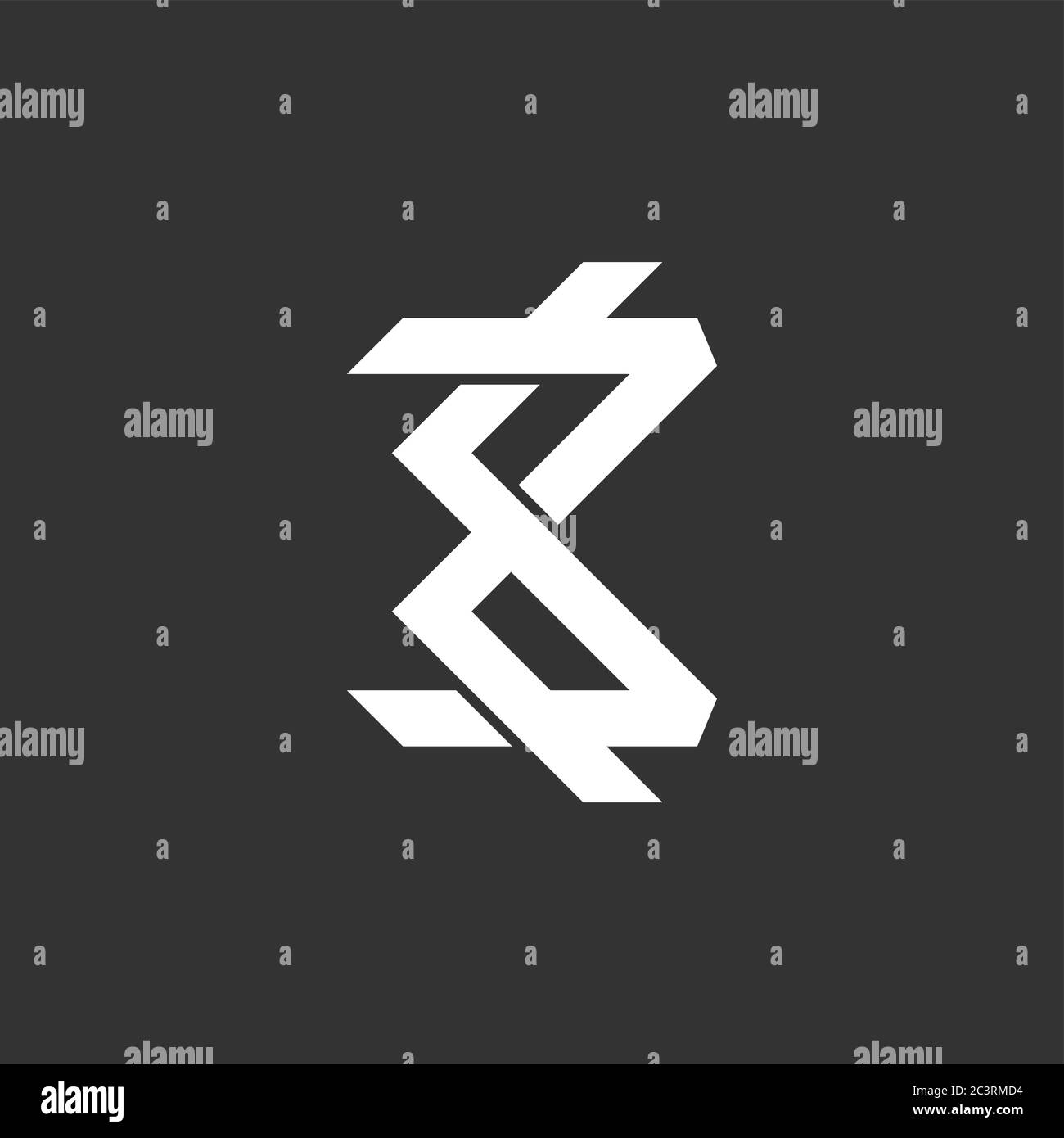 Symbole ko Banque d'images noir et blanc - Alamy