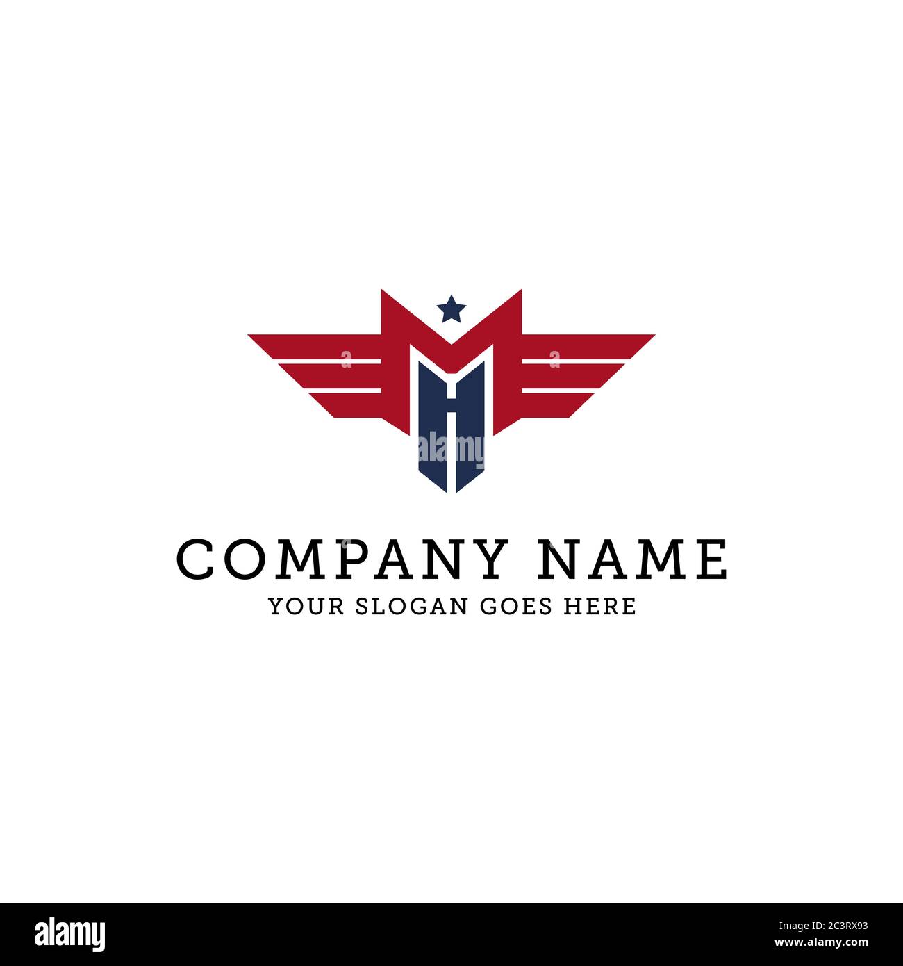 logo militaire, logos forts et propres, peut être utilisé pour votre ...