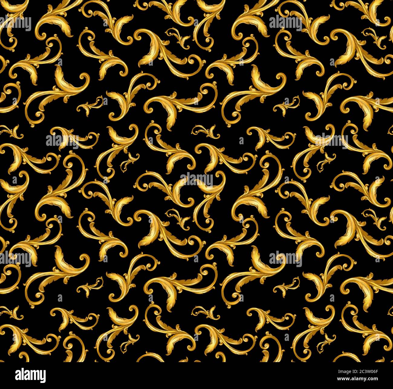 Baroque pattern Banque de photographies et d’images à haute résolution ...