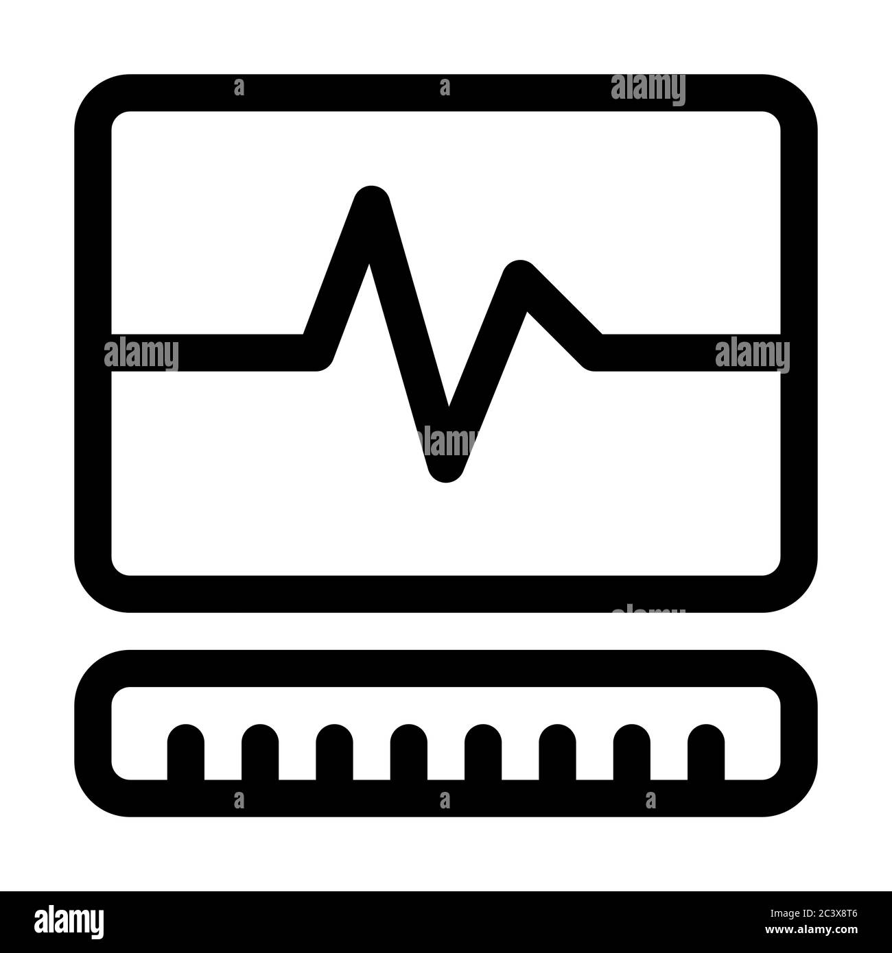 équipement de diagnostic Banque d'images noir et blanc - Alamy