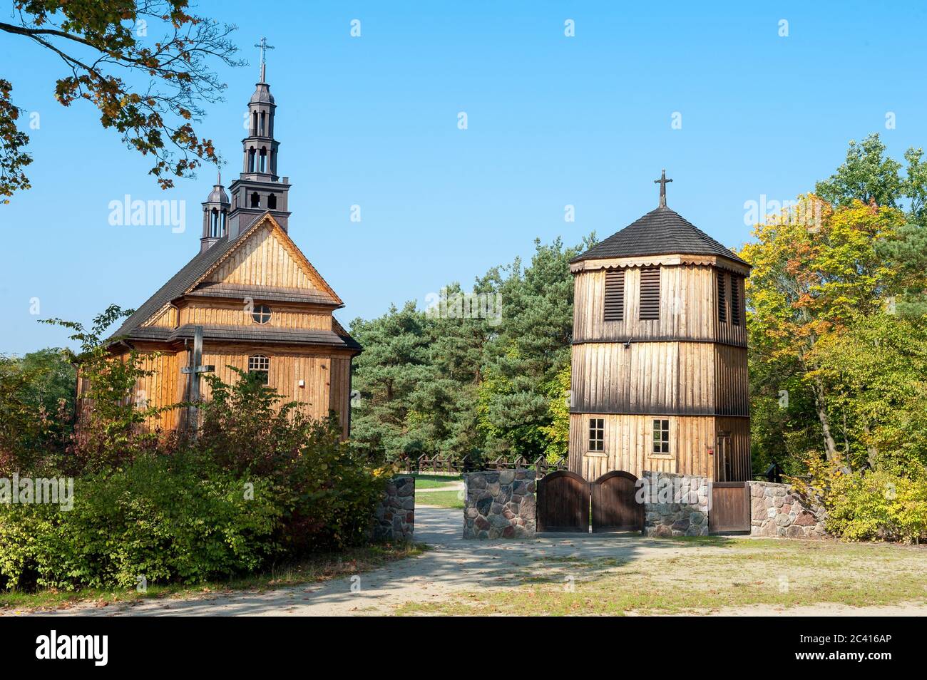 Poland mazovia sierpc skansen polish Banque de photographies et d ...