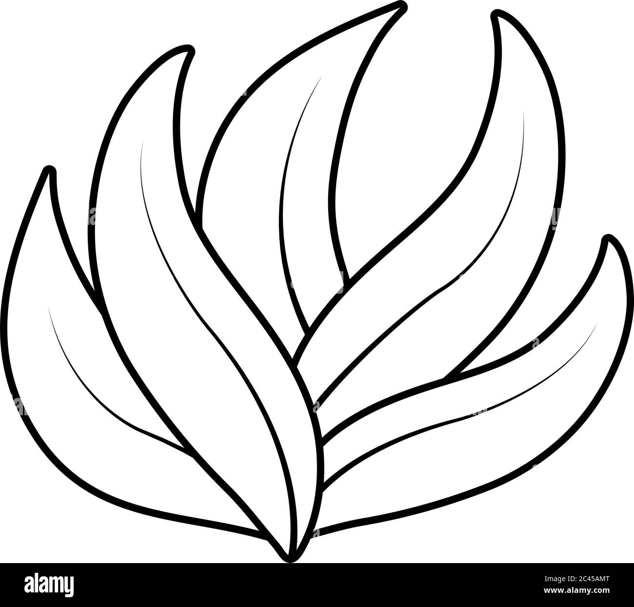 icône feuilles de baie sur fond blanc, style de ligne, illustration ... icône feuilles de baie sur fond blanc, style de ligne, illustration ...