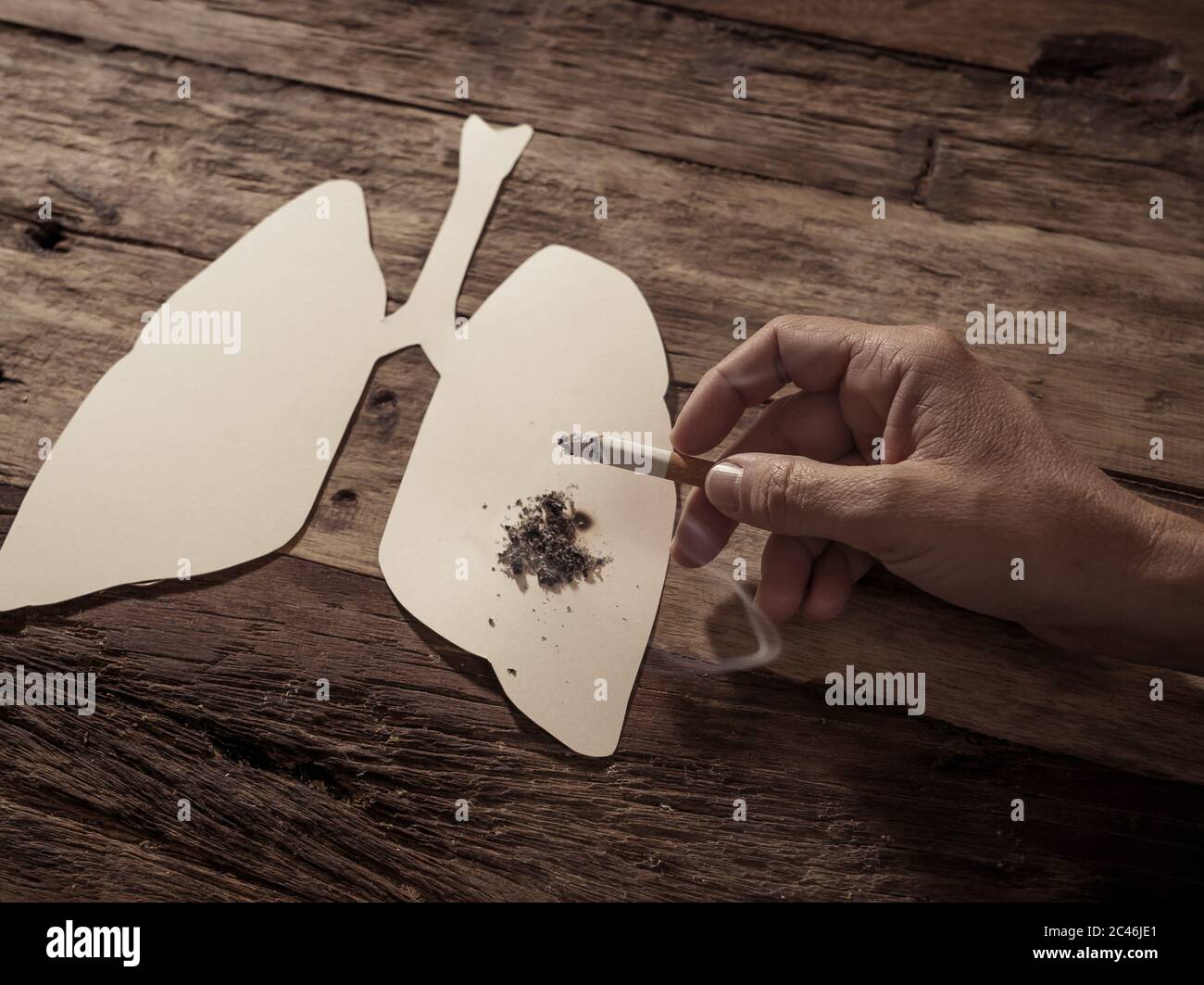 Le tabac tue Banque de photographies et d’images à haute résolution - Alamy