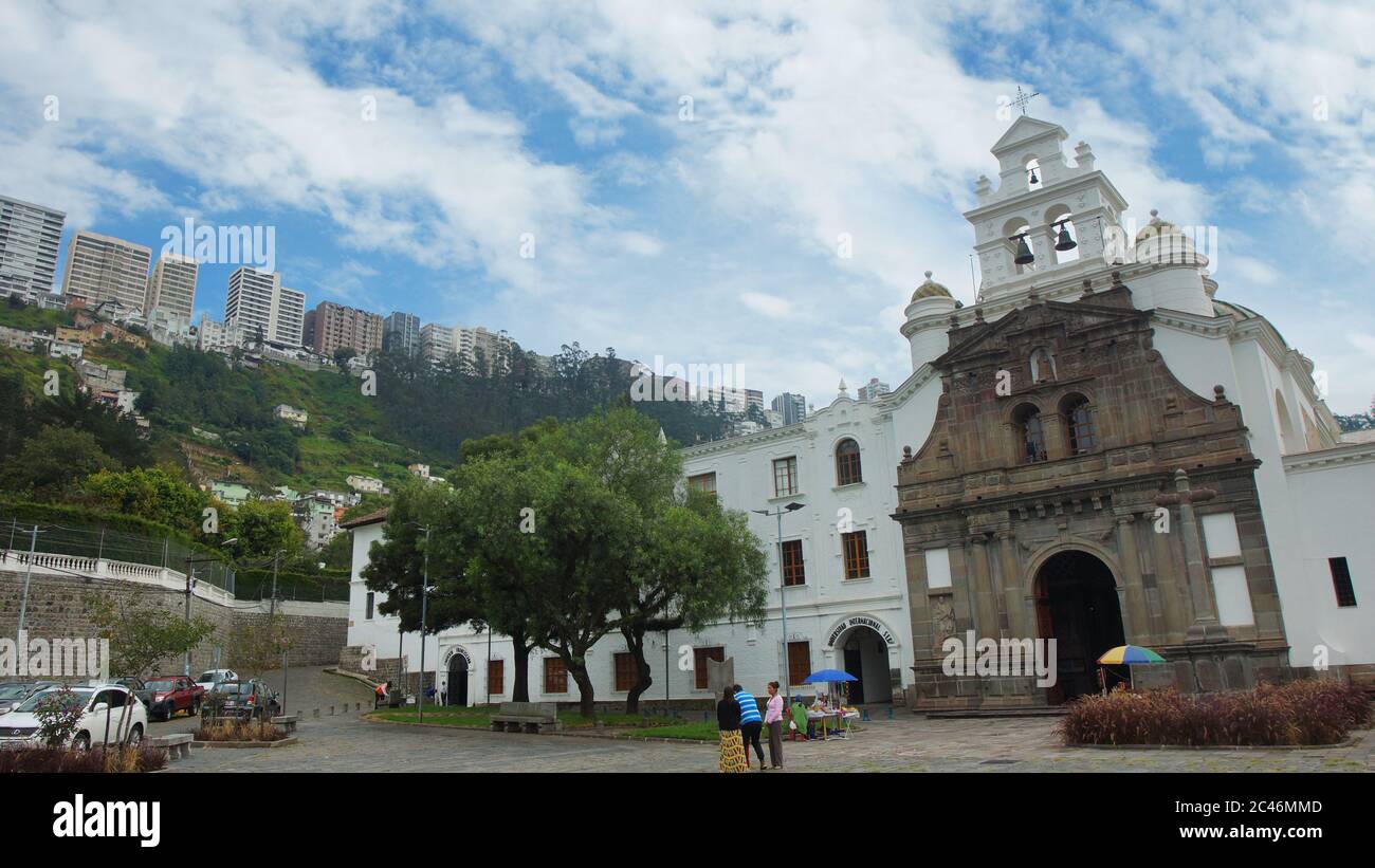 Sanctuaire de la vierge de guapulo Banque de photographies et d’images ...
