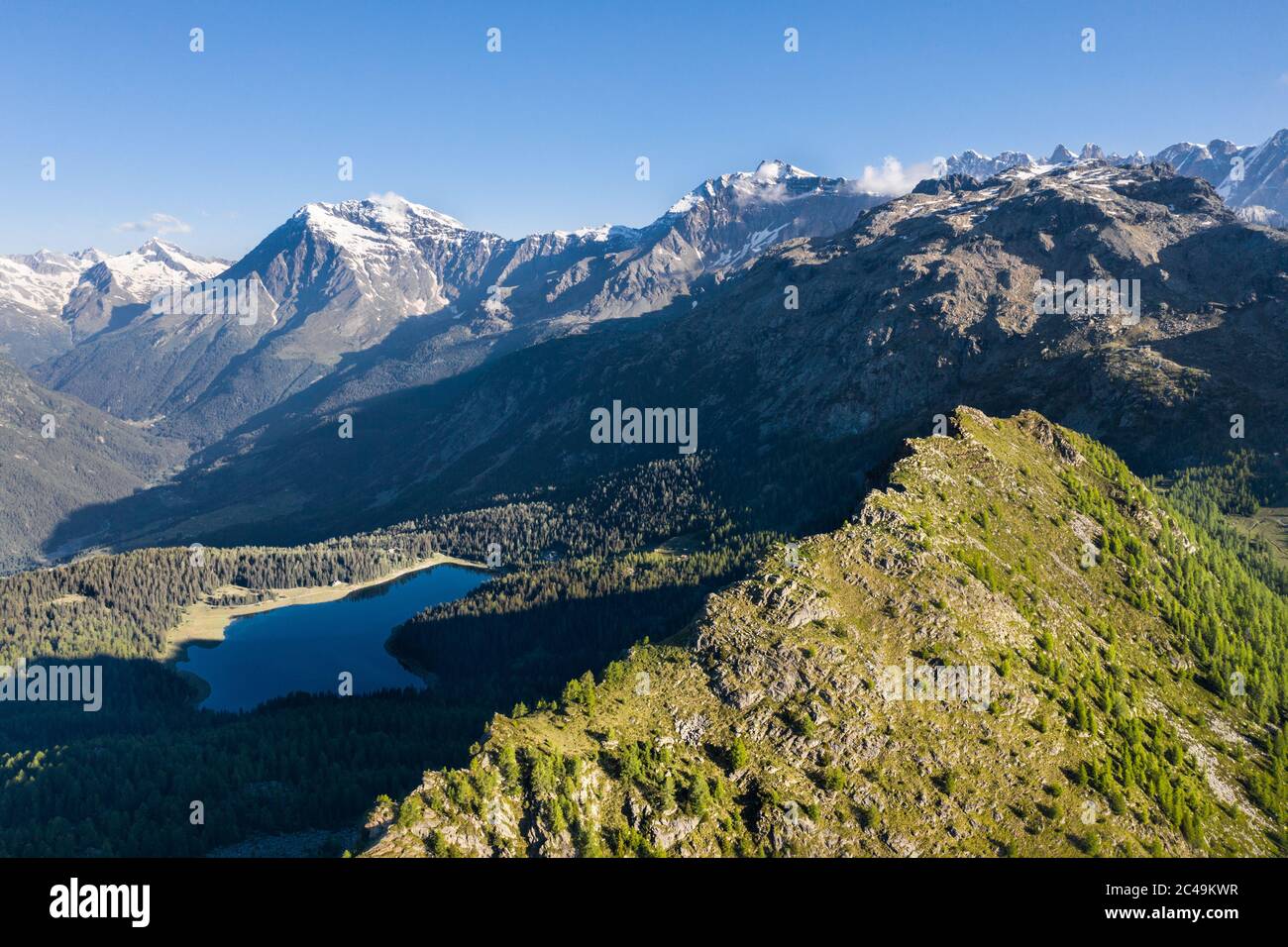 Lac palu valmalenco Banque de photographies et d’images à haute ...
