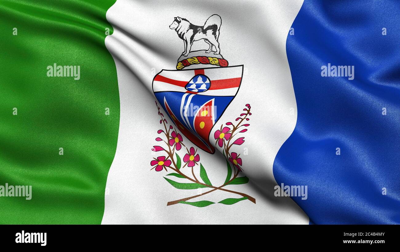 Drapeau Du Yukon Banque d'image et photos - Alamy