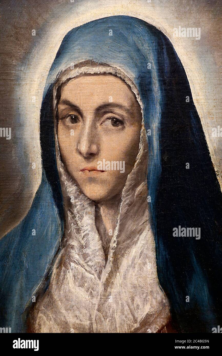 El greco virgin Banque de photographies et d’images à haute résolution ...