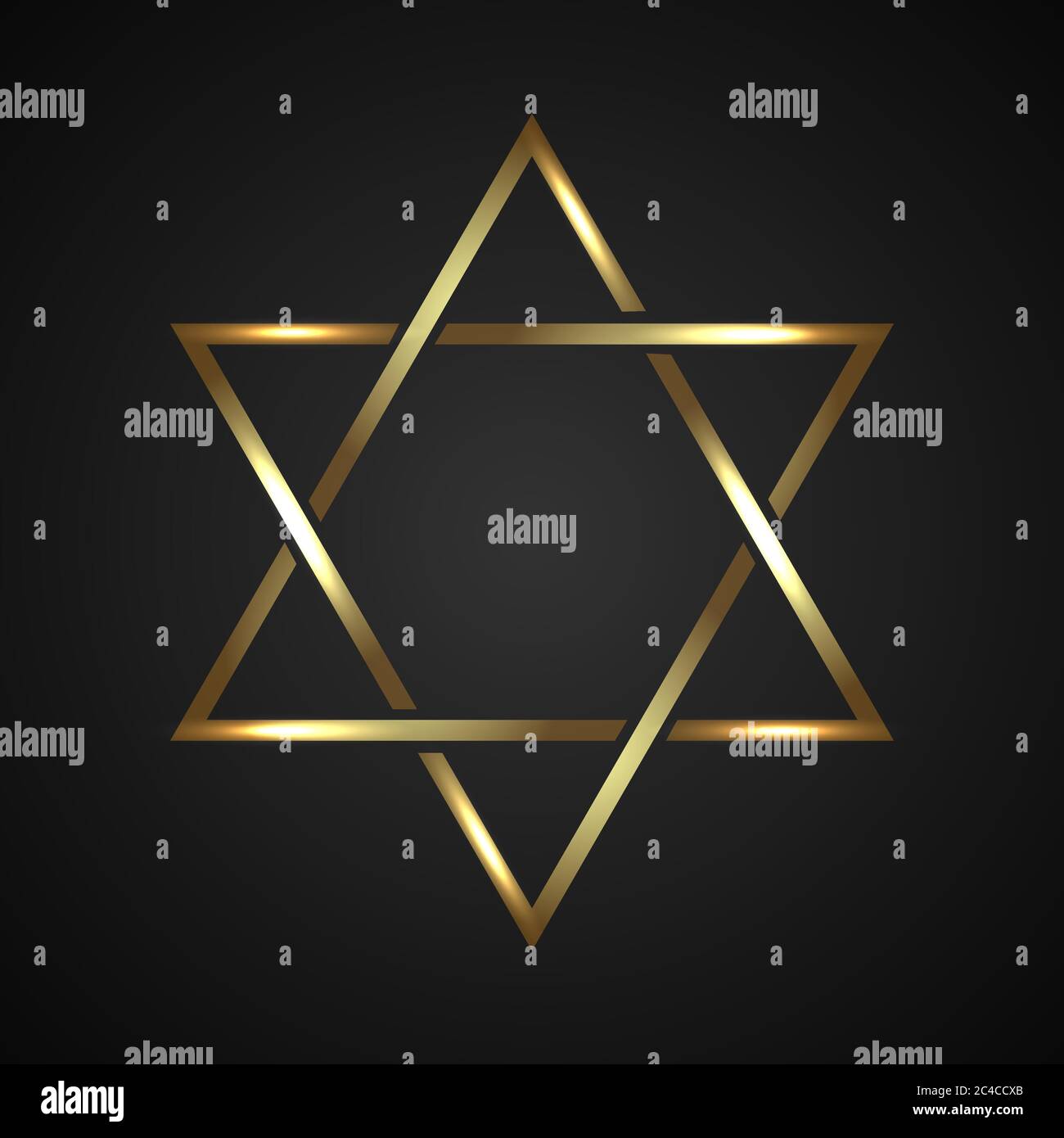 Star of David, illustration vectorielle de symbole juif Image ...