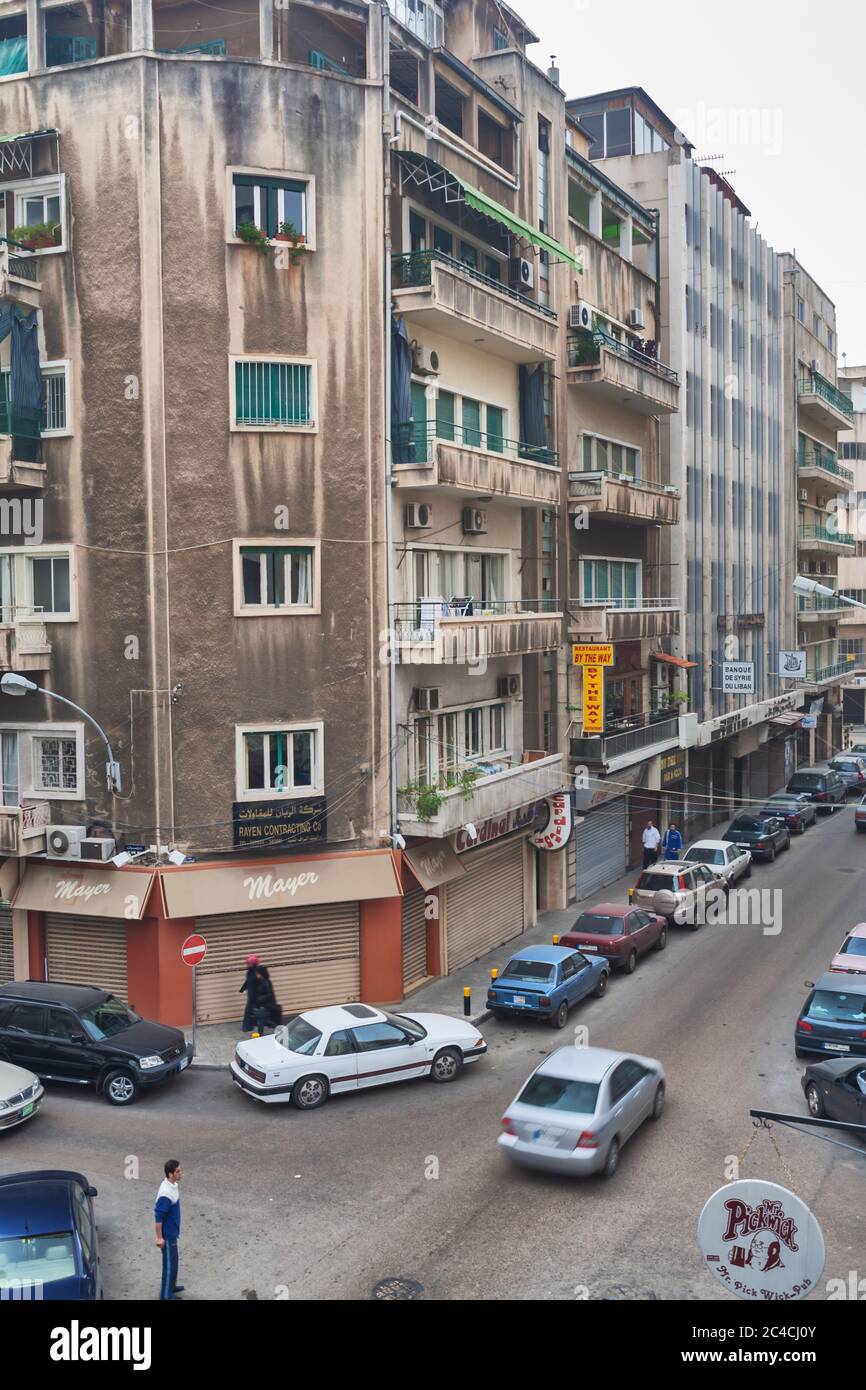 Hamra beirut lebanon Banque de photographies et d’images à haute ...