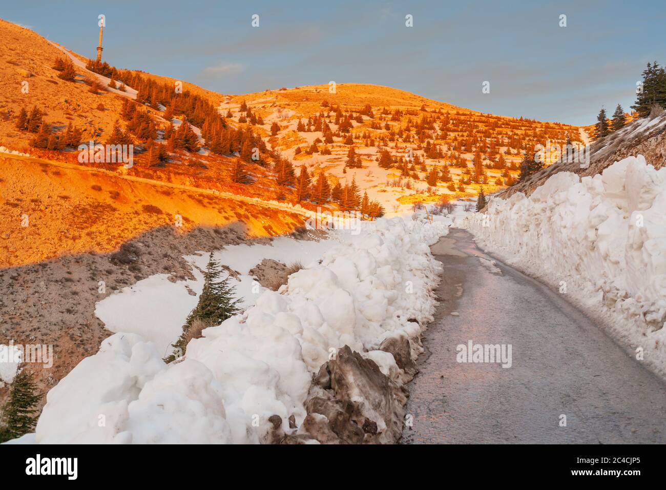 Lebanon chouf mountains Banque de photographies et d’images à haute ...