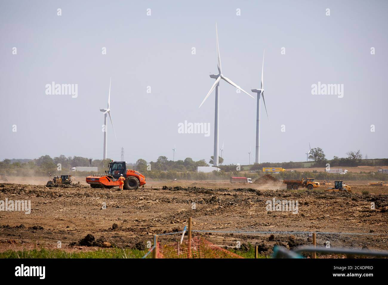 Terminal international de fret ferroviaire de daventry Banque de ...
