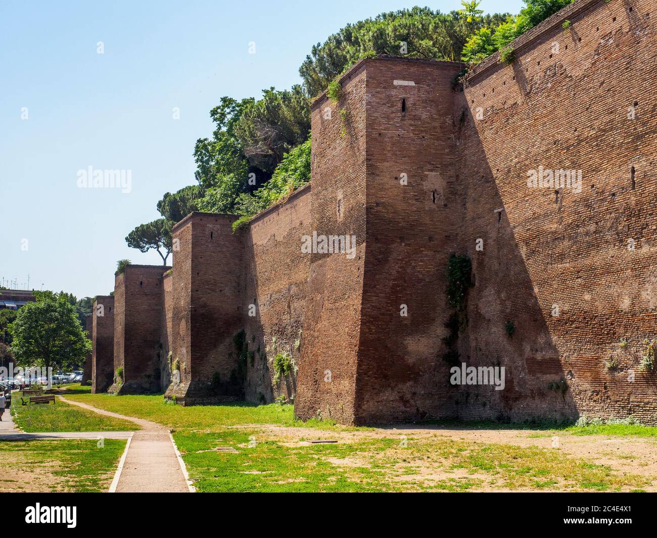 Mur d'aurelian mur rome antique Banque de photographies et d’images à ...