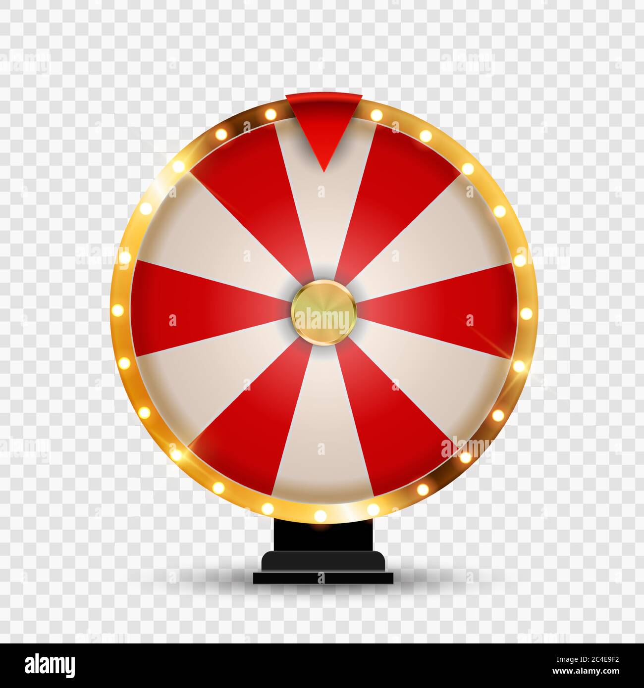 Roue de la chance roue de la chance Banque d'images vectorielles - Alamy