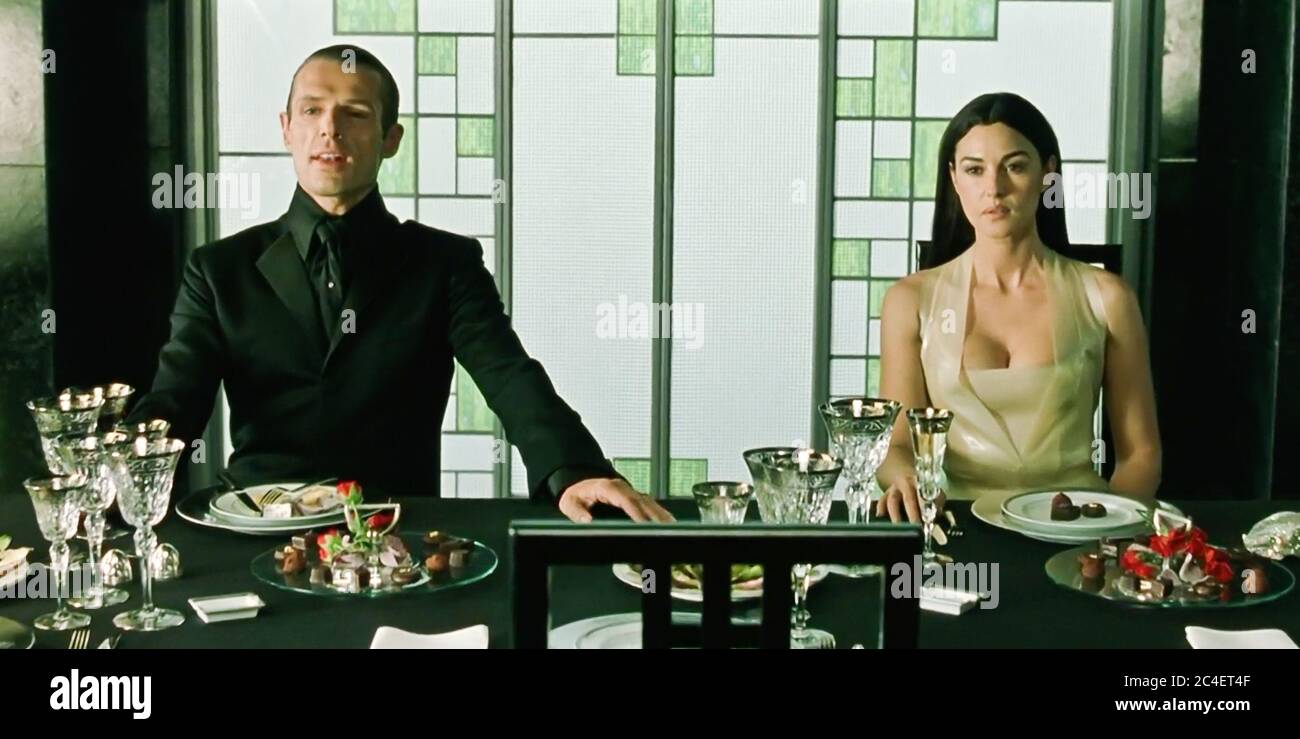 ÉTATS-UNIS. Monica Bellucci et Lambert Wilson dans une scène du film ...