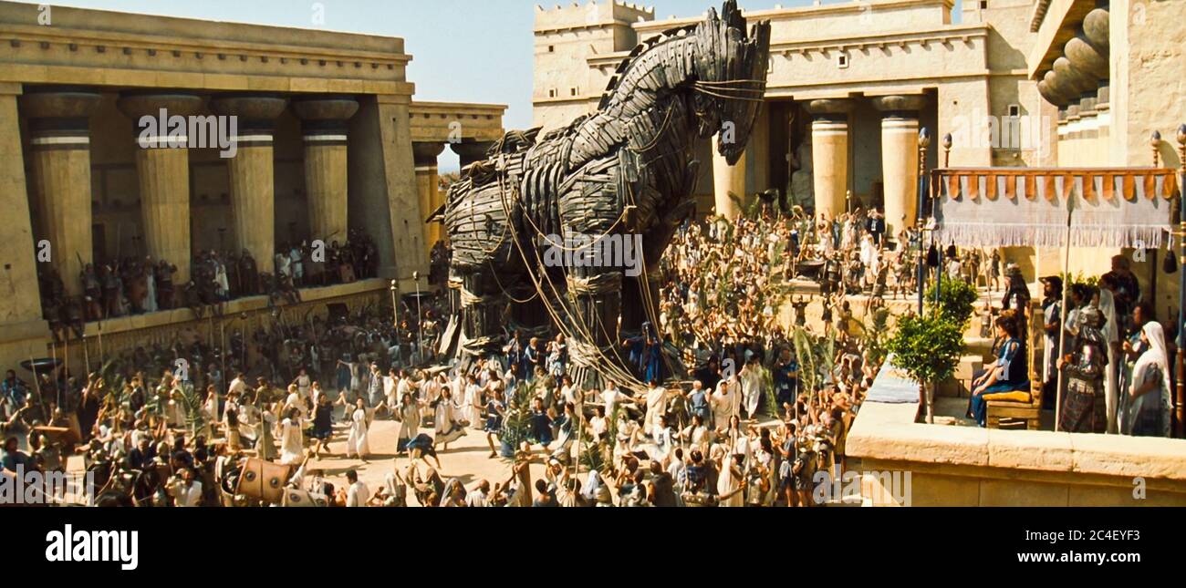 The trojan horse film Banque de photographies et d’images à haute ...
