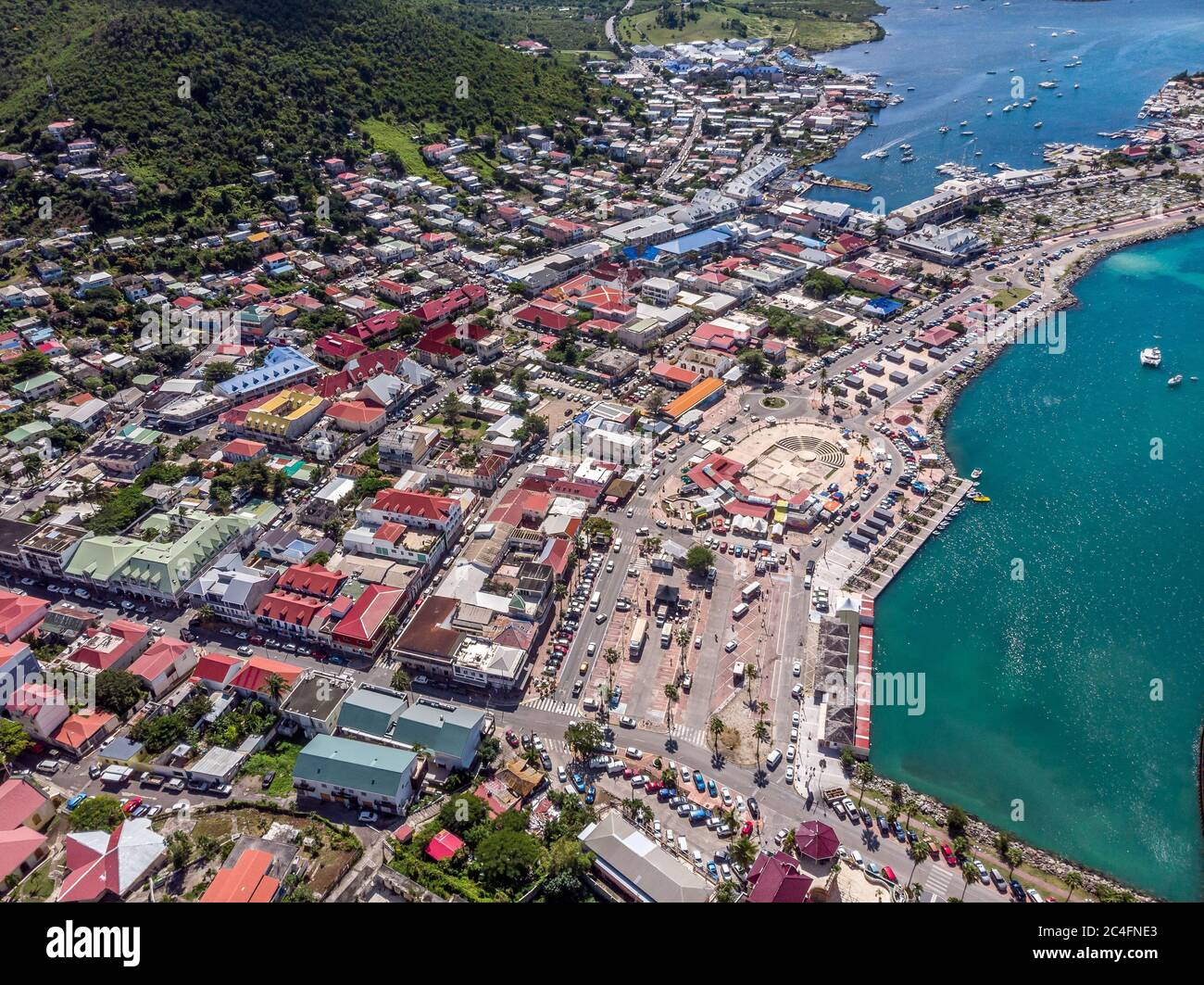 Saint martin marigot french port Banque de photographies et d’images à ...