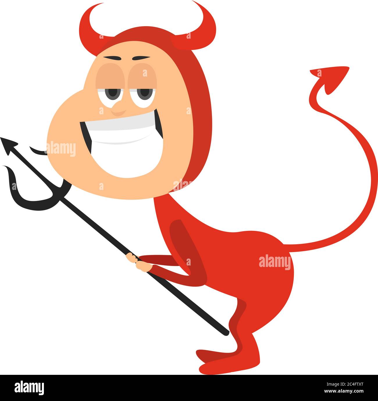 Lucifer devil illustration Banque d'images détourées - Alamy