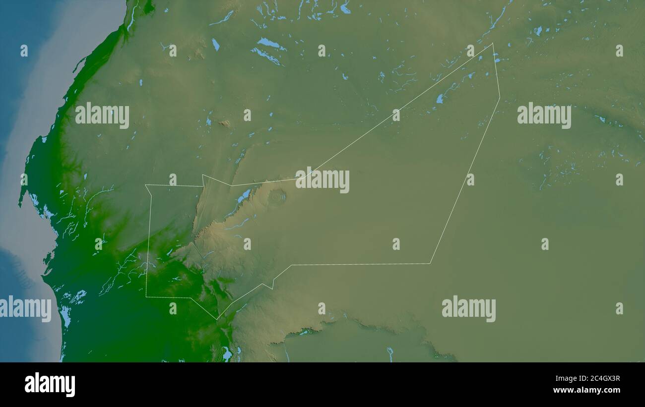 Atar map Banque de photographies et d’images à haute résolution - Alamy