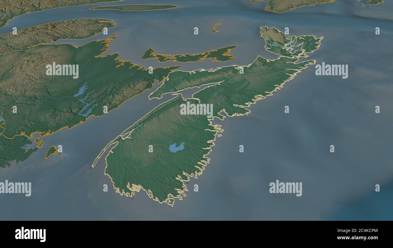 Carte du monde avec zoom sur la canada Banque de photographies et d ...