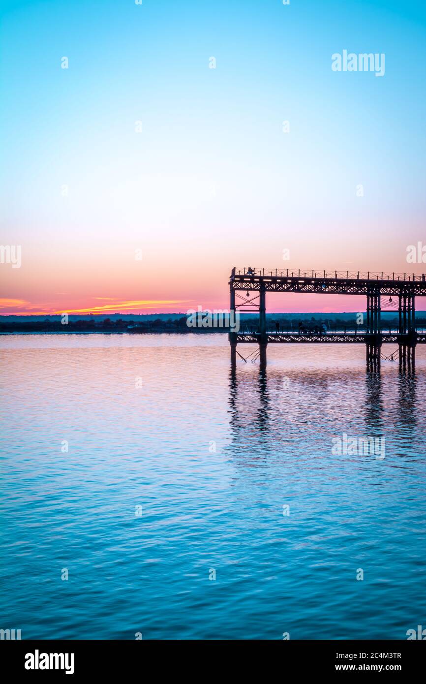 Muelle del rio tinto Banque de photographies et d’images à haute ...