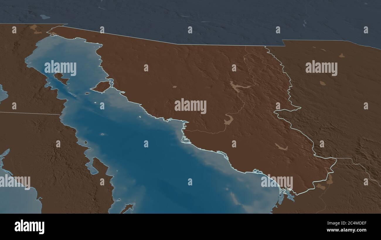 Carte du mexique hermosillo Banque de photographies et d’images à haute ...