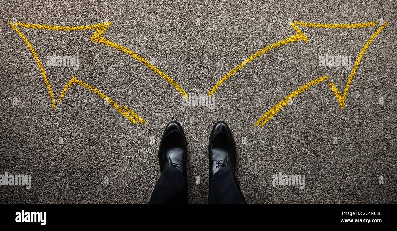 Choisir Le Bon Chemin Banque d'image et photos - Alamy