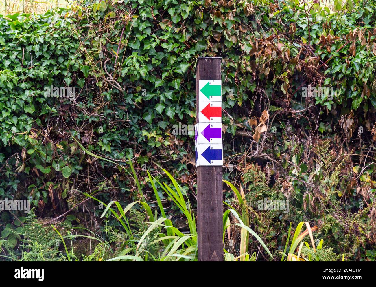 Hiking route Banque de photographies et d’images à haute résolution - Alamy