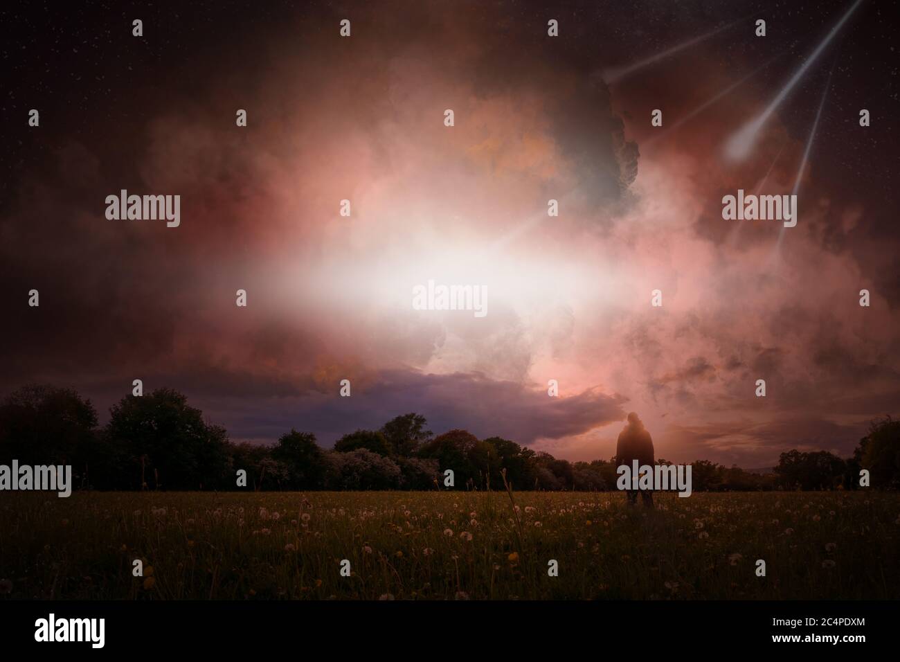 Tombant du ciel Banque de photographies et d’images à haute résolution ...