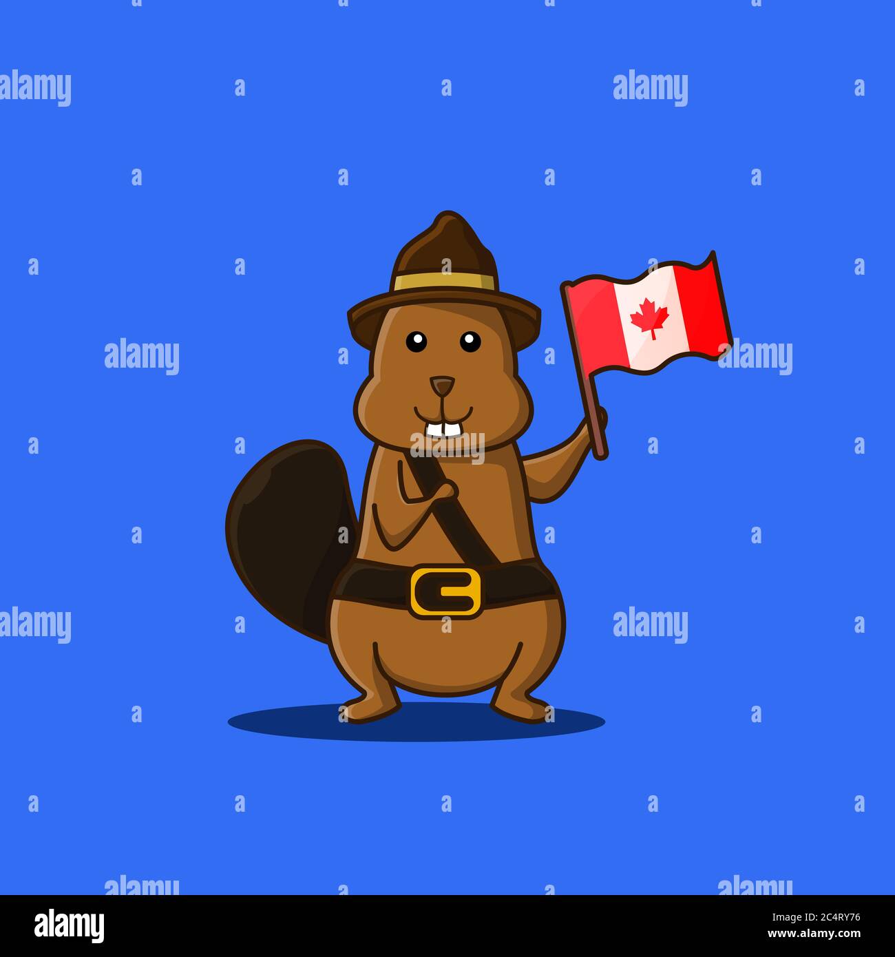 Drapeau mascotte Banque de photographies et d’images à haute résolution ...