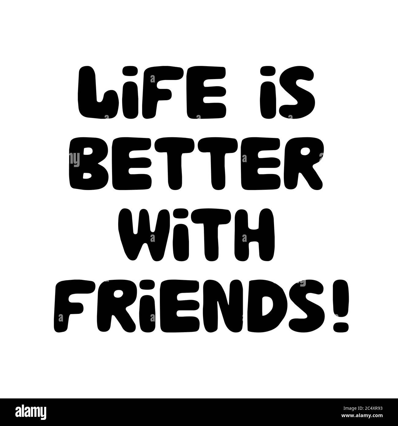 Bff best friends Banque d'images noir et blanc - Alamy