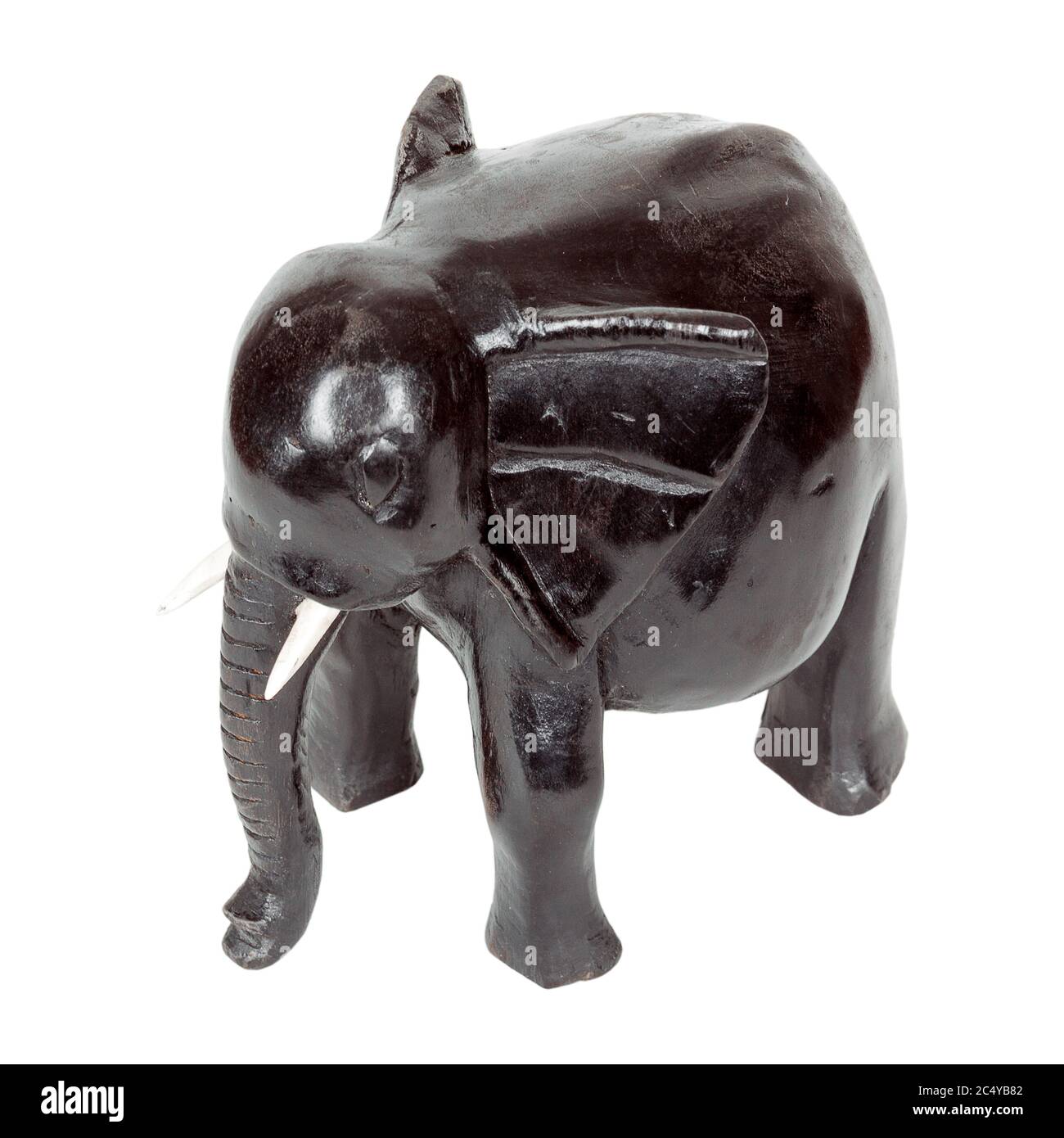 éléphant noir et blanc Banque d'images détourées - Alamy