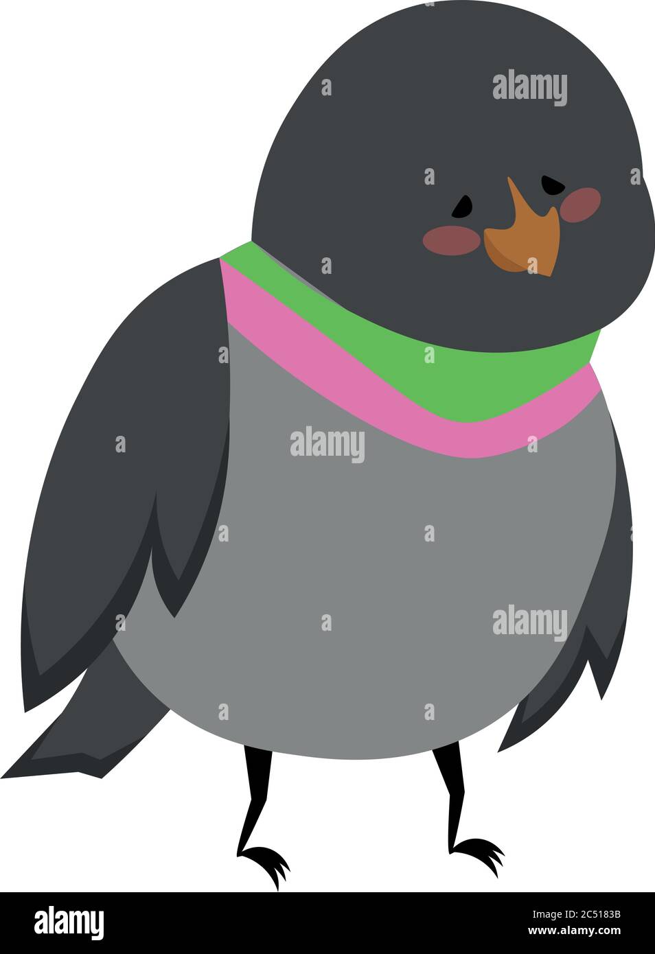 Col multicolore Banque d'images vectorielles - Alamy